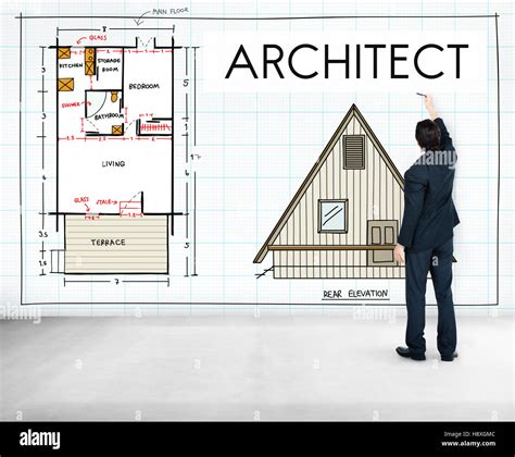 Architect Architecture Design Infrastructure Construction Concept Stock Photo Alamy