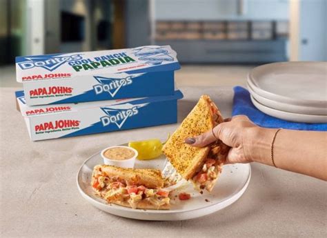 Papa Johns Reveals New Doritos Cool Ranch Papadia