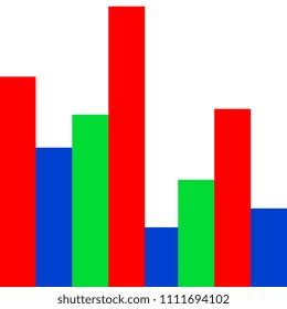 Digital Analytics Data Visualization Financial Schedule Stock Vector