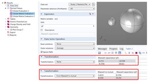 How To Calculate A Capacitance Matrix In Comsol Multiphysics® Comsol Blog