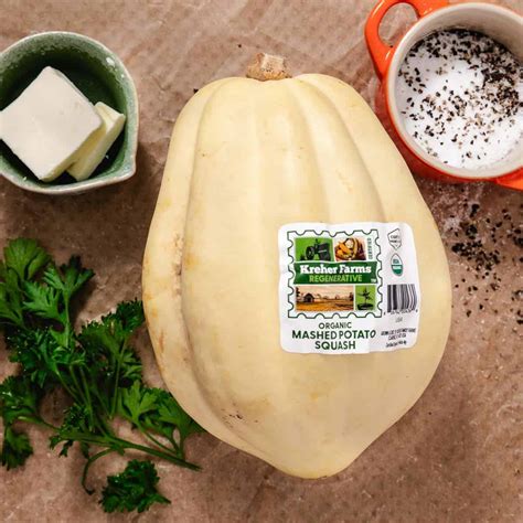 Roasted Mashed Potato Squash Tastes Like Potatoes