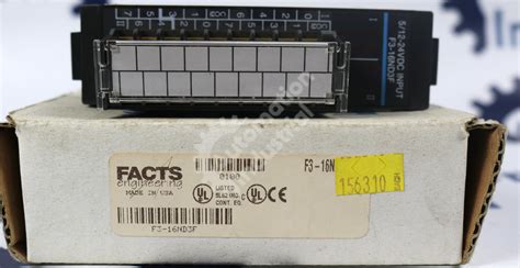 F3 16nd3f By Facts Engineering Input Module Dl305 New Surplus Factory