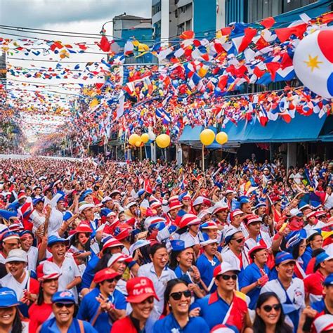 Celebrating Independence Day Of The Philippines
