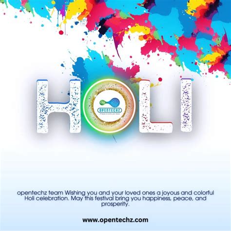 Opentechz Pvt Ltd On Linkedin Happy Holi Play Safe Stay Safe