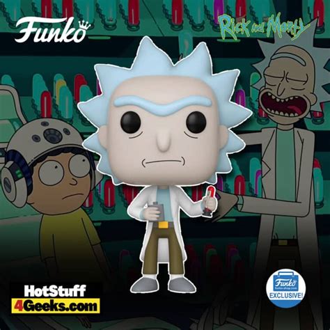 2022 NEW Rick And Morty Rick With Memory Vial Funko Pop