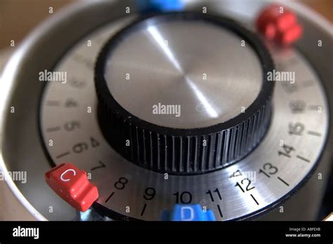 Central Heating Timer Stock Photo Alamy