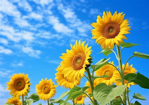 푸른 하늘과 해바라기 경기도 물 분홍색 배경 일러스트 및 사진 무료 다운로드 Pngtree