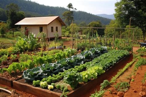 Premium Ai Image Natural Pest Control Methods Used In Permaculture Gardening