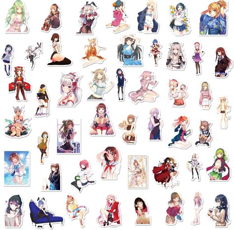 200pcs Sexy Anime Girl Stickers For Water Bottles Nepal Ubuy