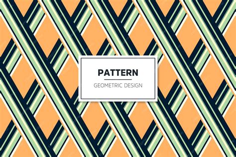 Premium Vector Geometric Colorful Seamless Lineal Pattern