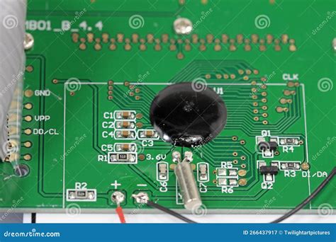 Insight Into Microelectronics Motherboard With Semiconductor