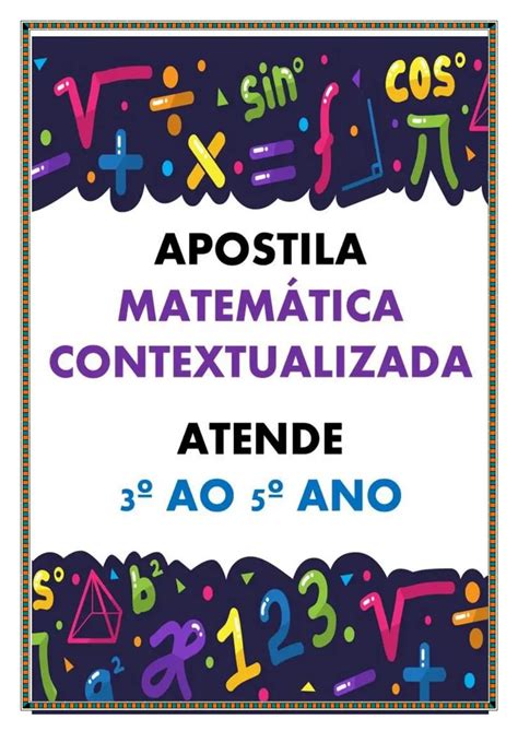 Pin På Apostilas Dematematica