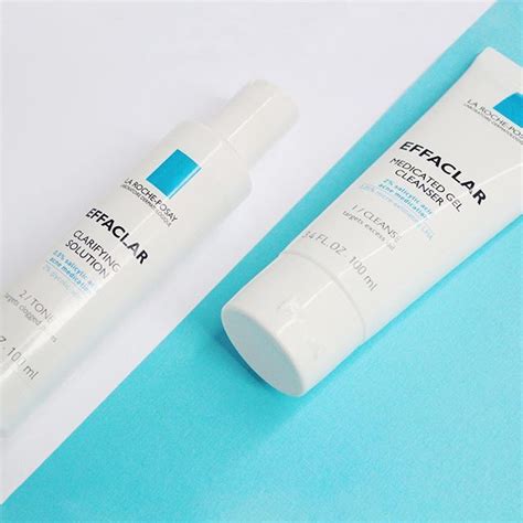Effaclar Medicated Gel Cleanser And Clarifying Solution For Clear Skin