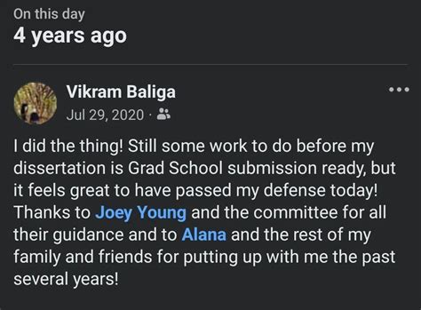 4 Years Ago Today I Passed My Phd Defense 4 Years Ago Yesterday My
