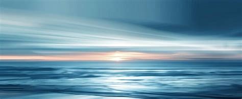 Serene Sky Gradient Background With Soft Vertical Lines And Stripes For