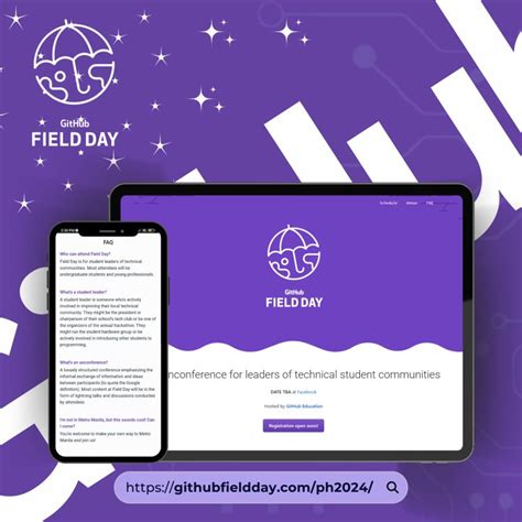 Github Launches Official Website For Github Field Day Github Field Day Philippines Posted On