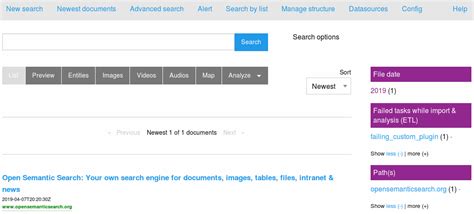 Open Semantic Search