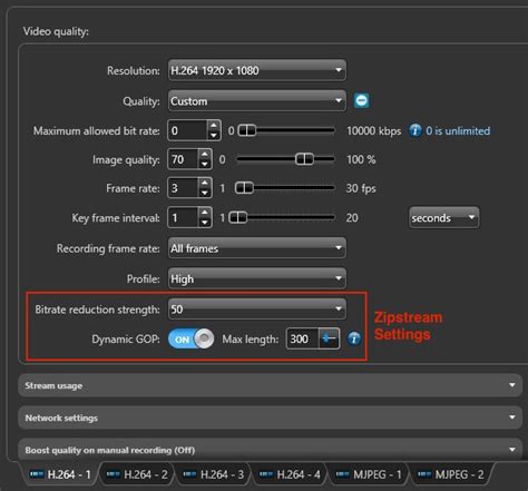 Testing Axis Zipstream