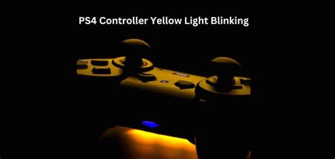 What Does The PS Controller Yellow Light Blinking Mean