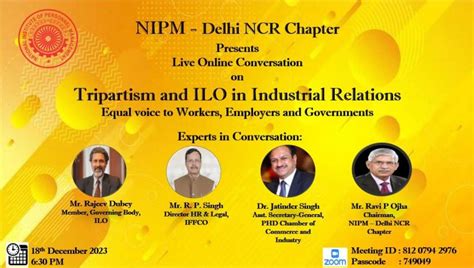 Ilos Tripartite Model For Fair Labor Practices Dr Jatinder Singh Posted On The Topic Linkedin