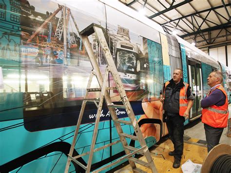 Alstom Transport Tram Wrap Behance Behance