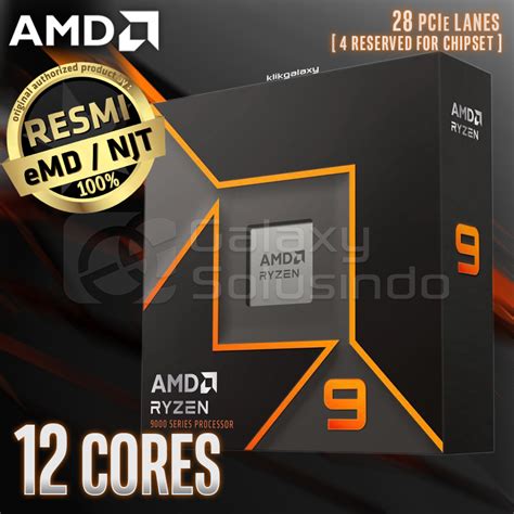 Jual Amd Ryzen 9 9900x 12 Core 24 Thread 5 6ghz Am5 Processor Shopee Indonesia