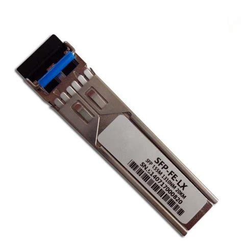 Ftth Fe 155m Sfp Ethernet Transceiver Sfp Fiber Module 1310nm 20km Lc