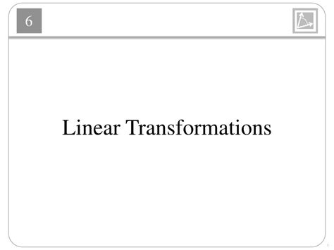 PPT Linear Transformations PowerPoint Presentation Free Download ID 1956570