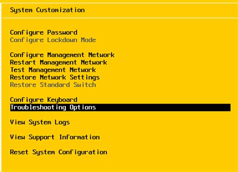 Виртуализация Как включить доступ по Ssh на хосте Vmware Esxi 5 0