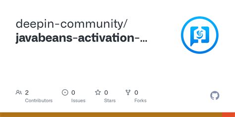 Github Deepin Communityjavabeans Activation Framework