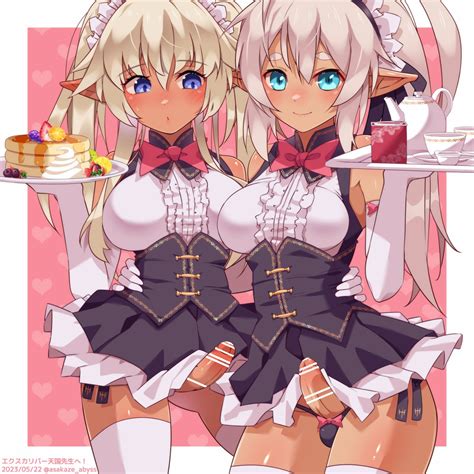 岩崎 鏡skeb受付中 On Twitter Rt Asakazeabyss エクスカリバー天国先生excheavenの