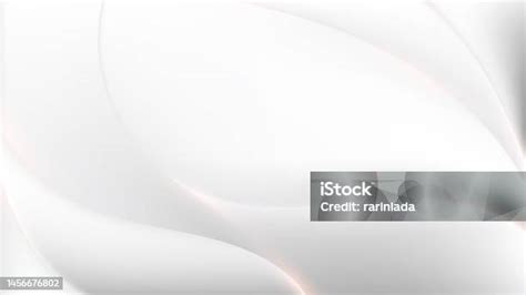 นามธรรมสีขาวและสีเทาของเหลวเรียบหรือคลื่นของเหลวบนพื้นหลังที่สะอาด ภาพประกอบสต็อก ดาวน์โหลดรูป