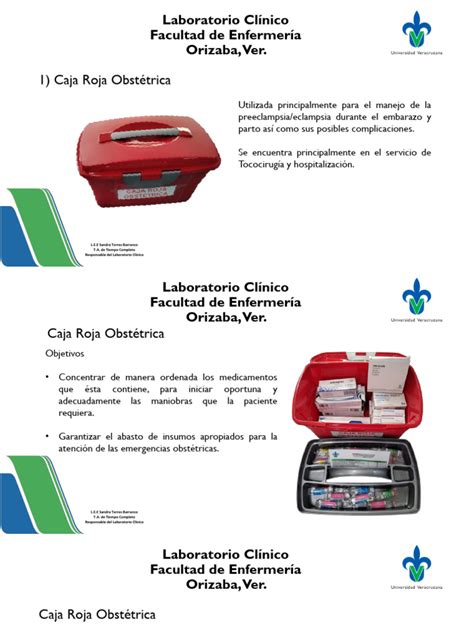 2024 01 Caja Roja Obstetrica Y Caja R Neonatal Pdf Salud Maternal
