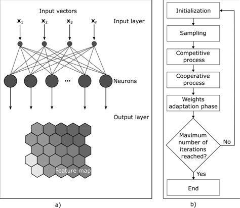 Schematic Representation Of A The Som Architecture B Main Steps Download Scientific Diagram