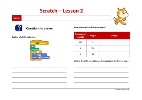 scratch teaching resources