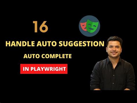 Free Video Handling Autocomplete And Autosuggestion Features In