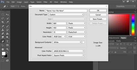 How To Open A Document In Photoshop