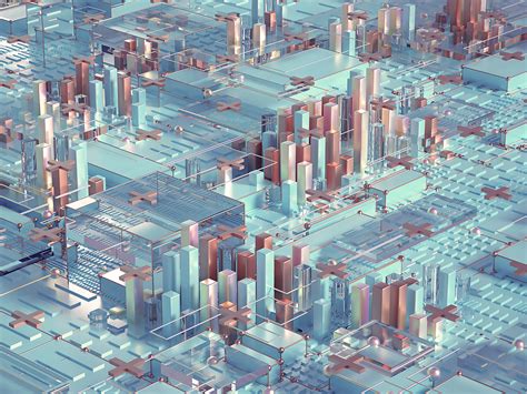 Tech Abstract Background Behance