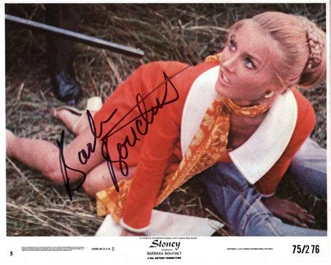 Barbara Bouchet Signed Original Press Photo Surabaya Conspiracy Stoney Signedforcharity