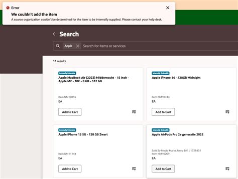 How To Create Inventory Requisitions For Master Items — Cloud Customer Connect