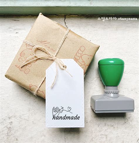 심플 핸드메이드 스탬프 디자인종류 선택 상품 상세정보