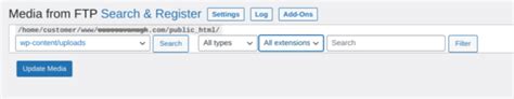 how to bulk upload files and media to wordpress via ftp