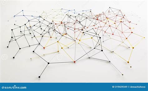 Team Business Support Structure Or Unity And Teamwork Concept As A Group Of Diverse Links United