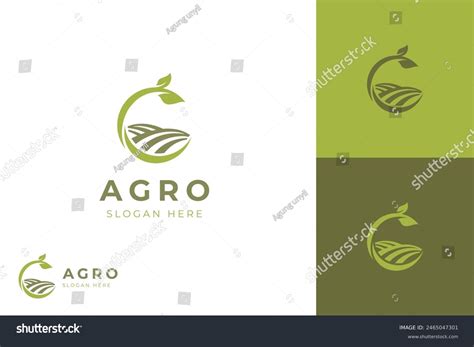 3 301 Green Agro Logo Stock Vectors And Vector Art Shutterstock