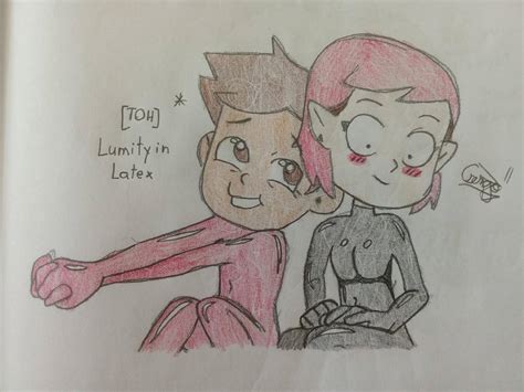 [toh] Lumity In Latex Suits By Someofmydrawings On Deviantart