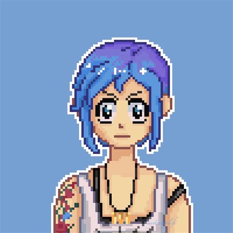 [no Spoilers] Pixel Chloe And Max 🦋📸 Fanart By Mystrange Life R Lifeisstrange