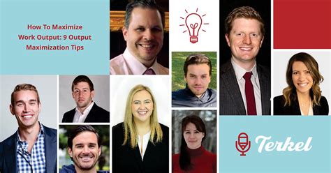 How To Maximize Work Output Output Maximization Tips