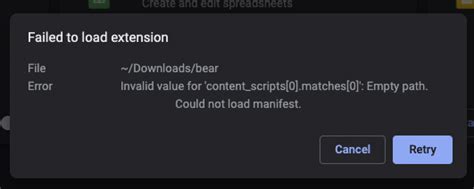 Chrome Extension Empty Path Even If Theres A Value For Matches Parameter Learn Code