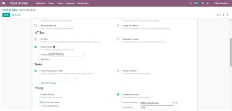 Create Your First Pos Session Odoo 13 Enterprise Edition Book Pos