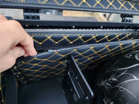 도노 홀로그램 레인보우 알루미늄 오토바이 탑박스 후기 • Redmilk